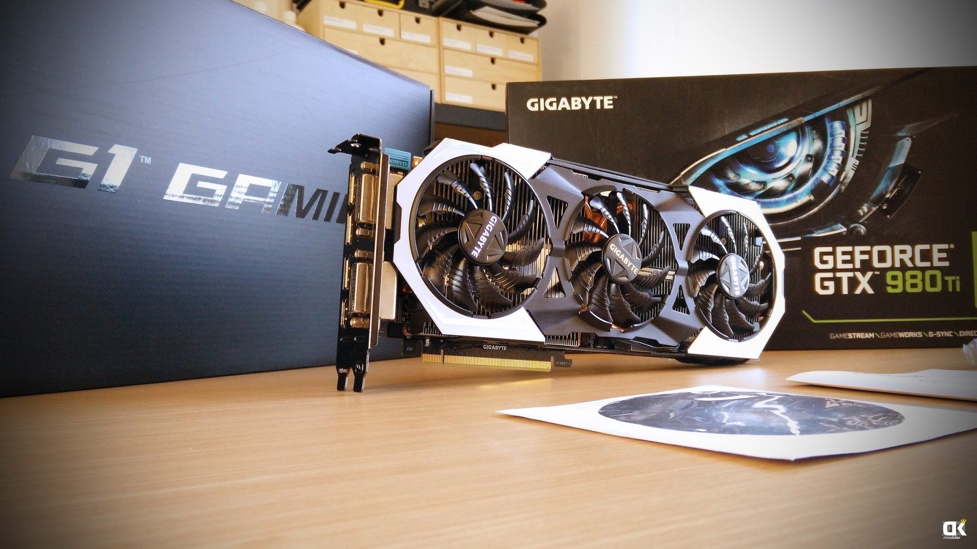 Unbox Gigabyte Nvidia GTX 980Ti G1 – DeKa Modder